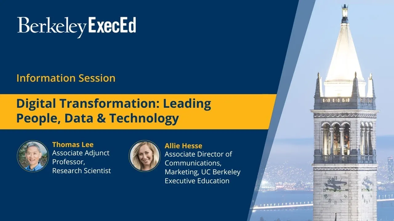 Digital Transformation – Berkeley Executive Education – Emeritus